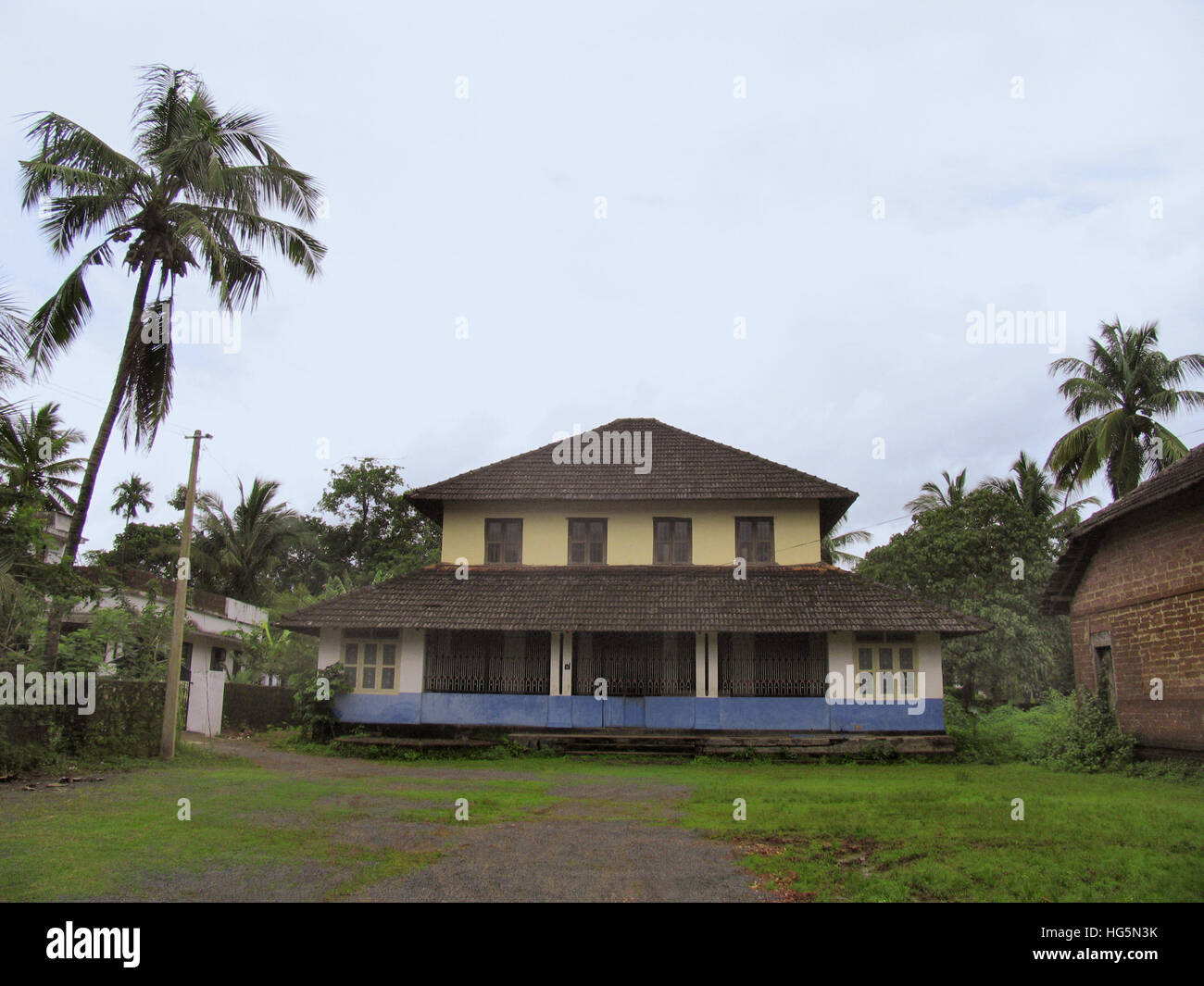 Rural house in Kerala, India Stock Photo - Alamy