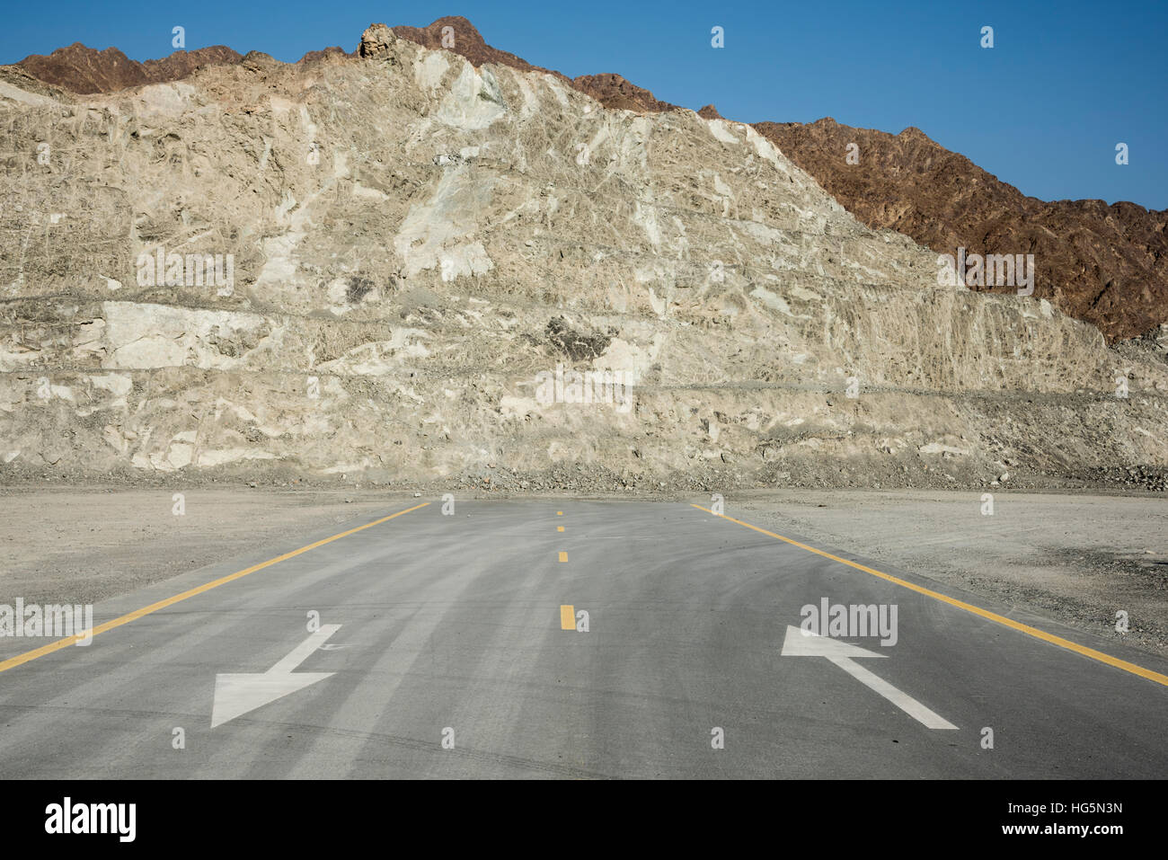 Unfinished road hi-res stock photography and images - Alamy