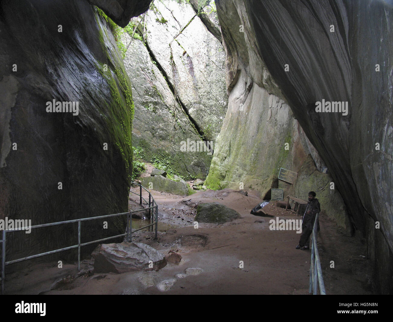 Edakkal Caves Ambukutty Mala, Batheri, Kerala, India. Circa 6000 BCE ...