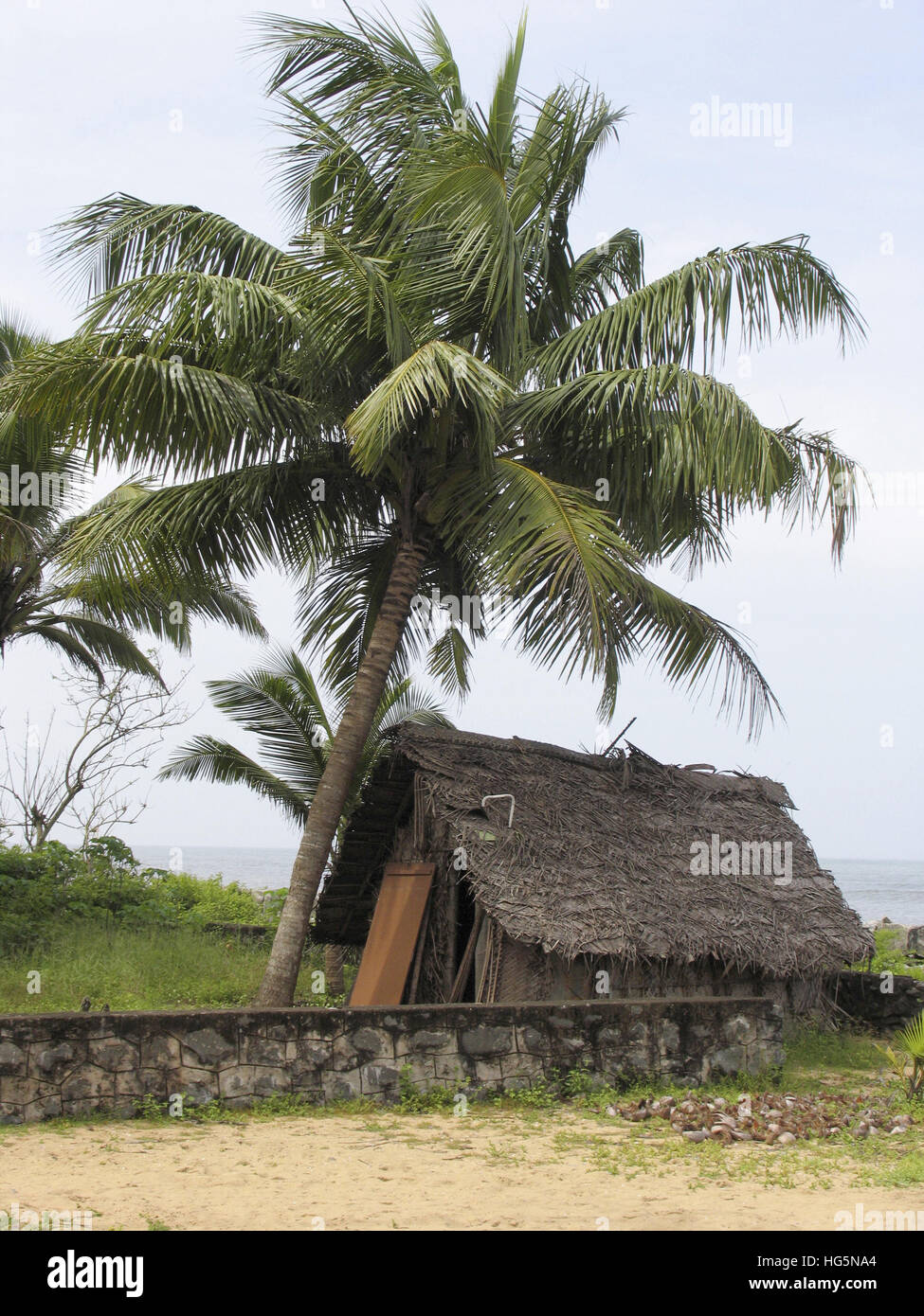 Kerala hut home hi-res stock photography and images - Alamy