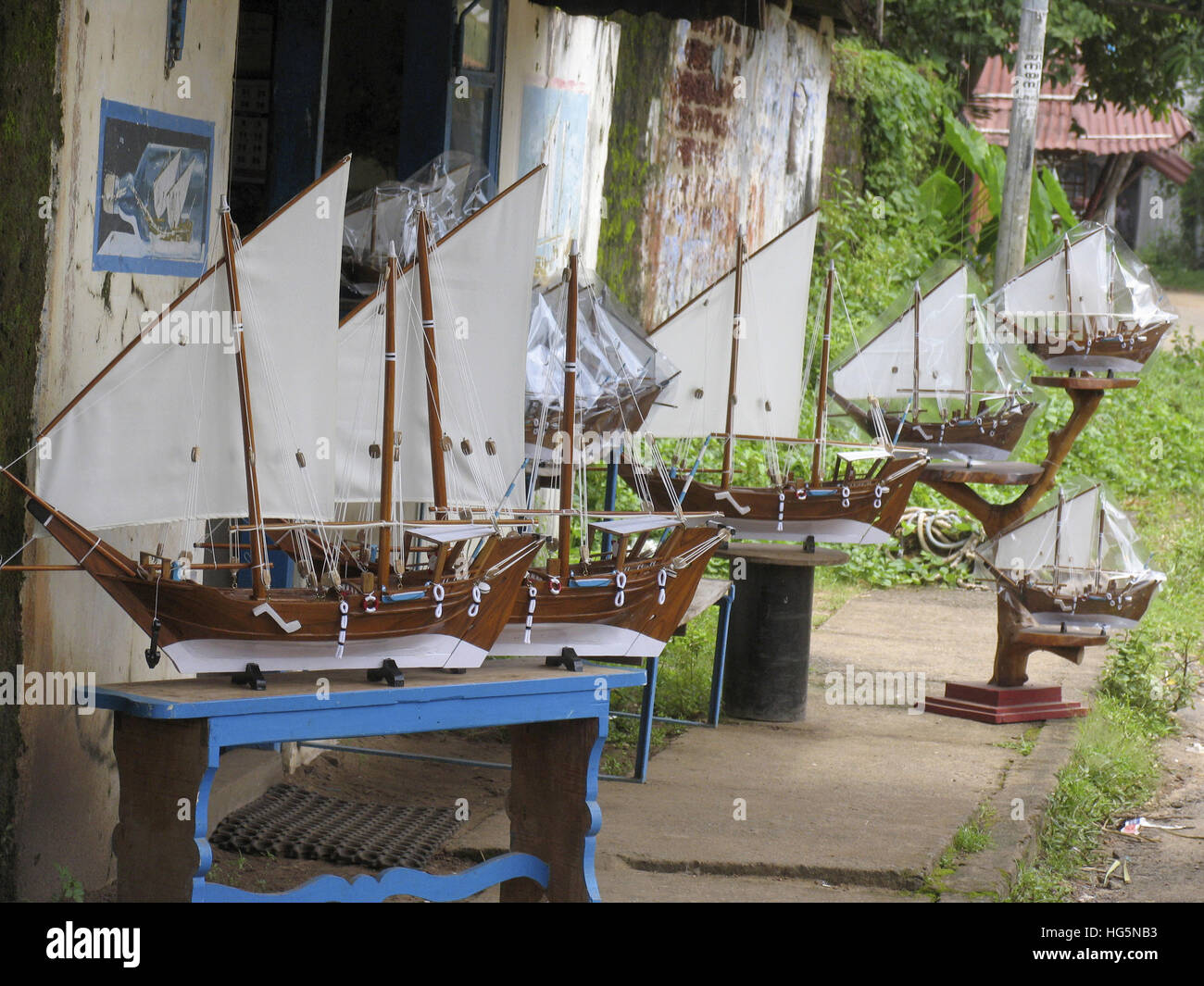URU Wooden boats. Being built. Beypore, Calicut, Kerala, India Stock ...