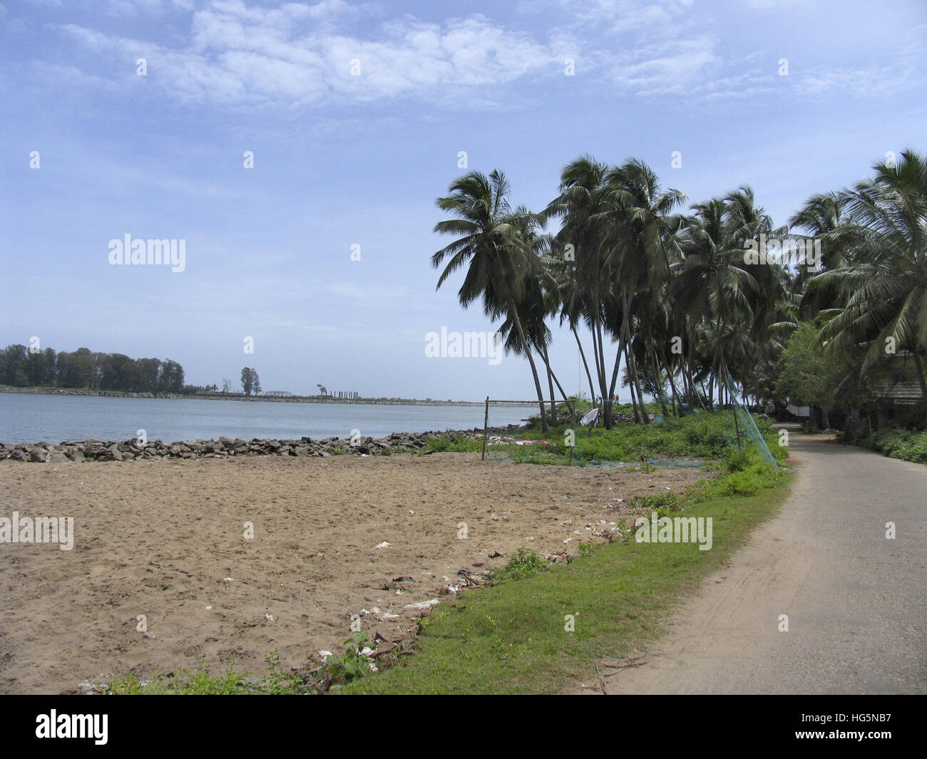 Beypore sea shore. Kerala, India Stock Photo - Alamy