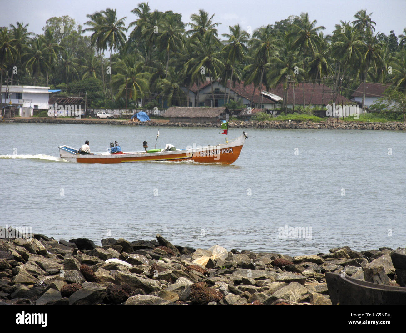 Fishing Boats, Beypore sea shore. Kerala, India Stock Photo - Alamy