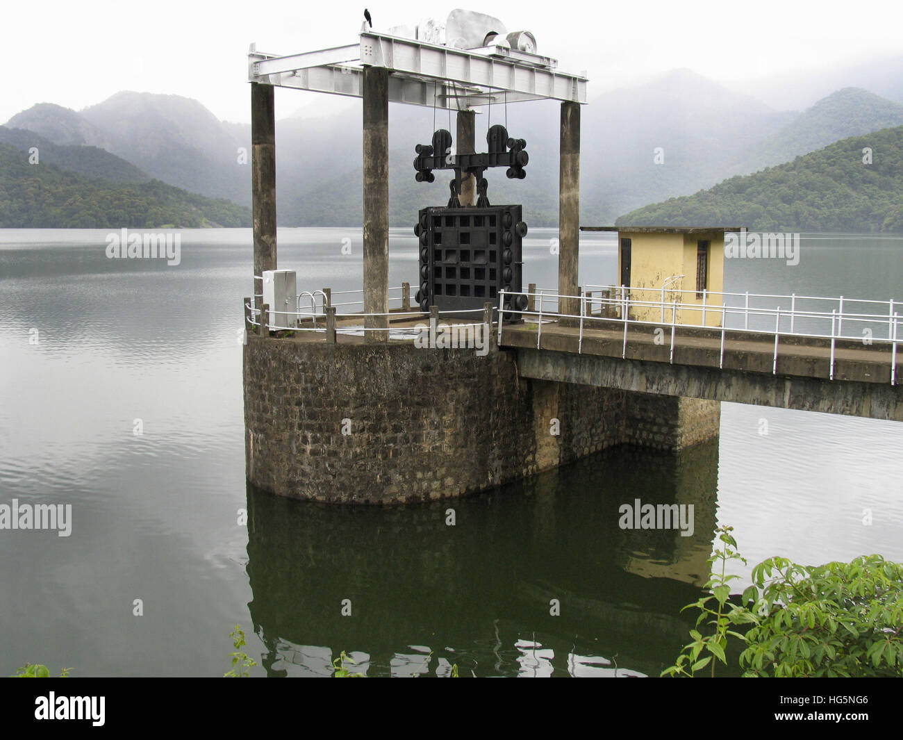 Pothundi Reservoir, Nelliyampathy Hill, Palakkad, Kerala, India Stock ...