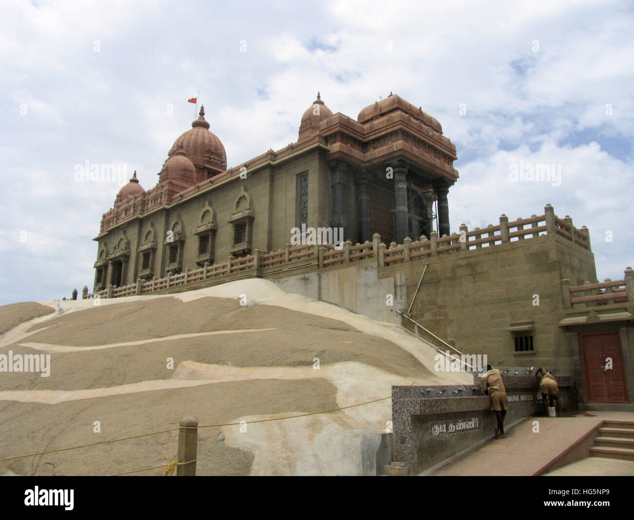 Swami vivekananda rock memorial temple hi-res stock photography and ...