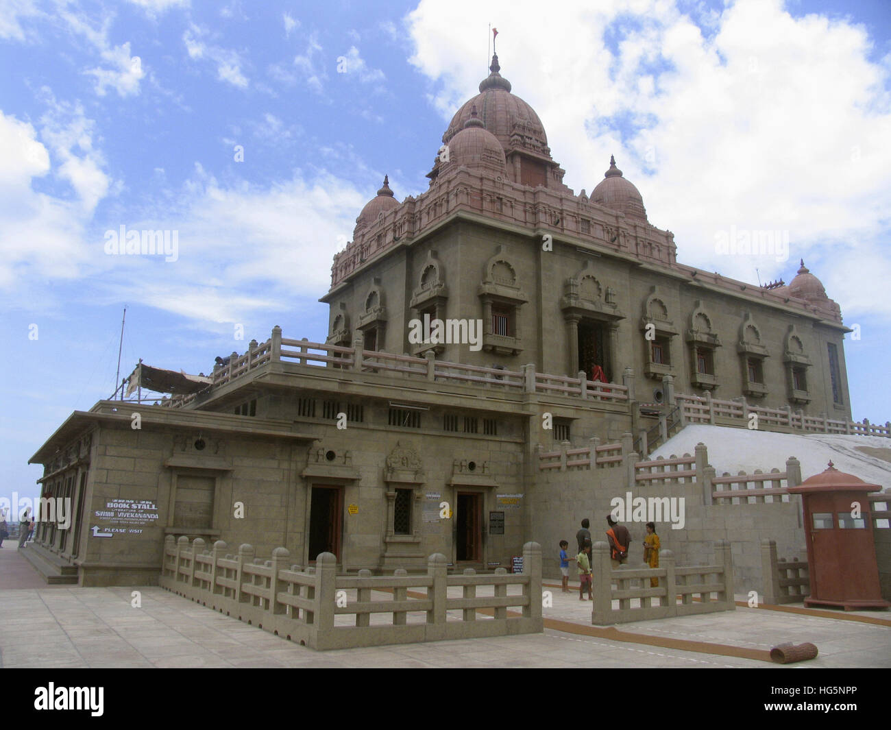 Vivekananda Rock Memorial, Kanyakumari, Tamilnadu, India Stock Photo ...
