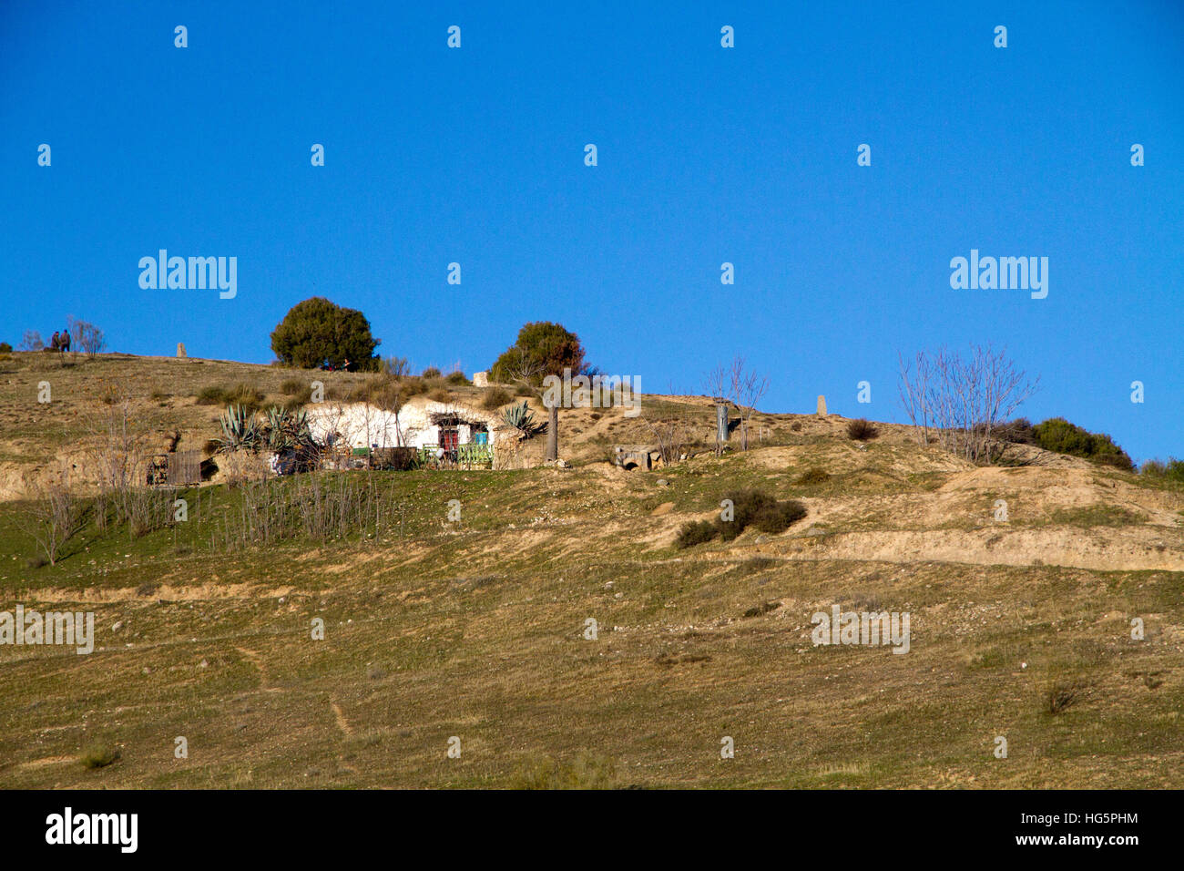 Sacromonte caves, Granada Andalusia Spain Stock Photo - Alamy