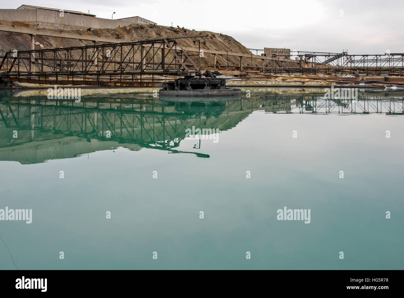 Bor, Serbia - November 08, 2007: Ecological aspects of copper ...