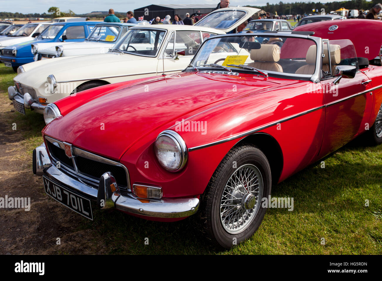 MG MGB Car Stock Photo - Alamy