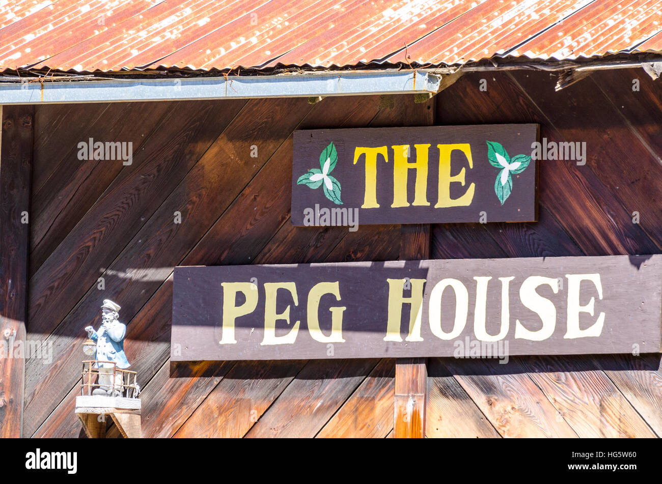 The Peg House Hamburger joint on California's Highway 101 in the town ...