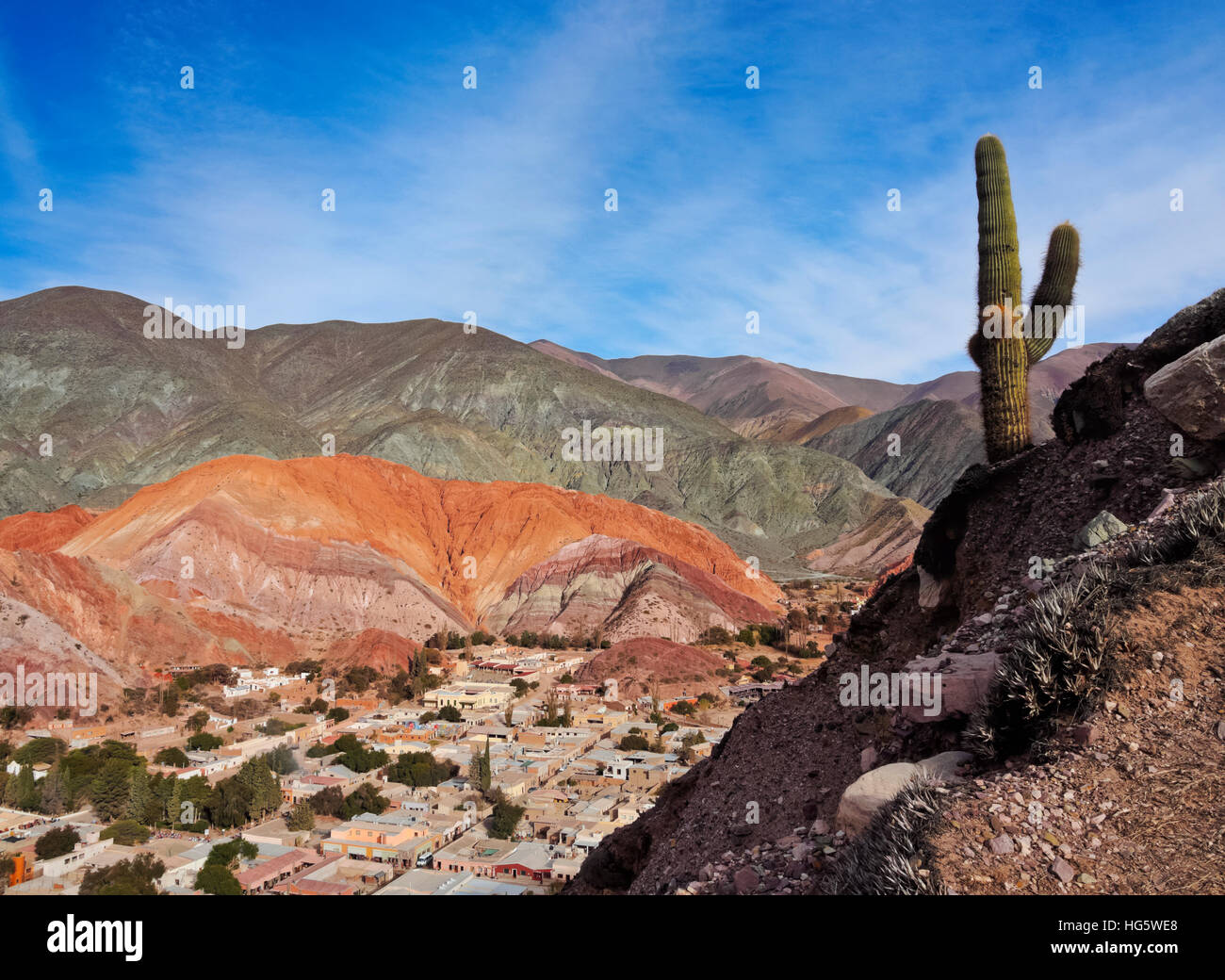 Cerro de los siete colores hi-res stock photography and images - Alamy