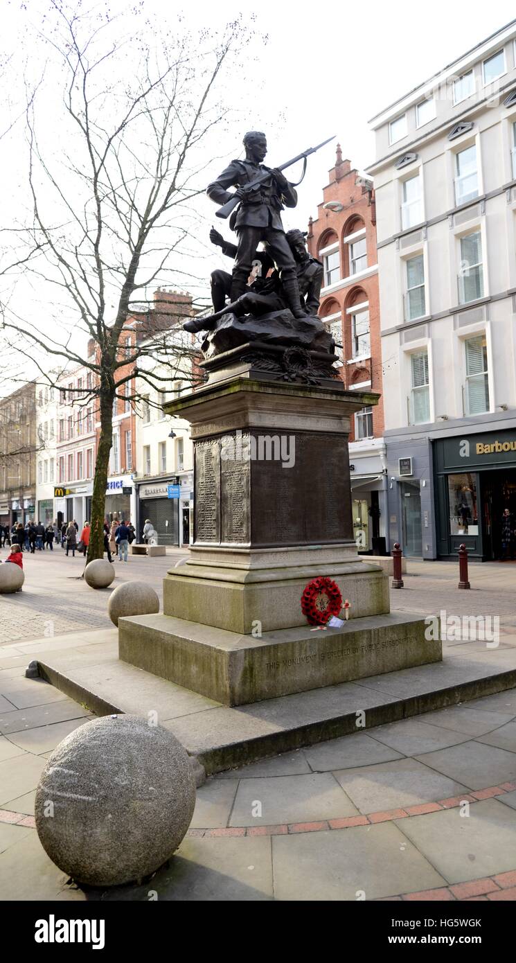 Manchester regiment boer war memorial hi-res stock photography and ...