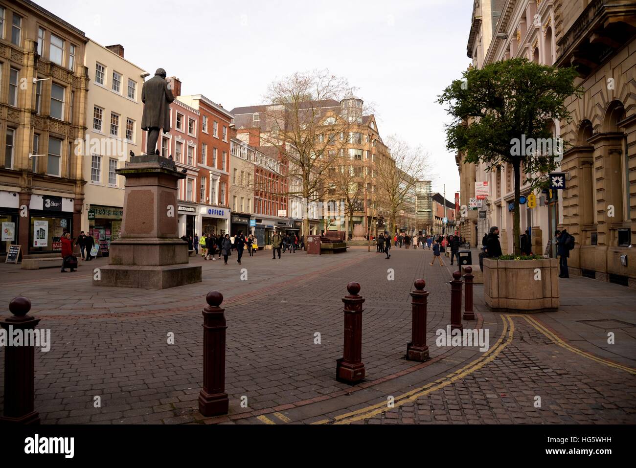 Saint Anne's Square, Manchester Stock Photo - Alamy