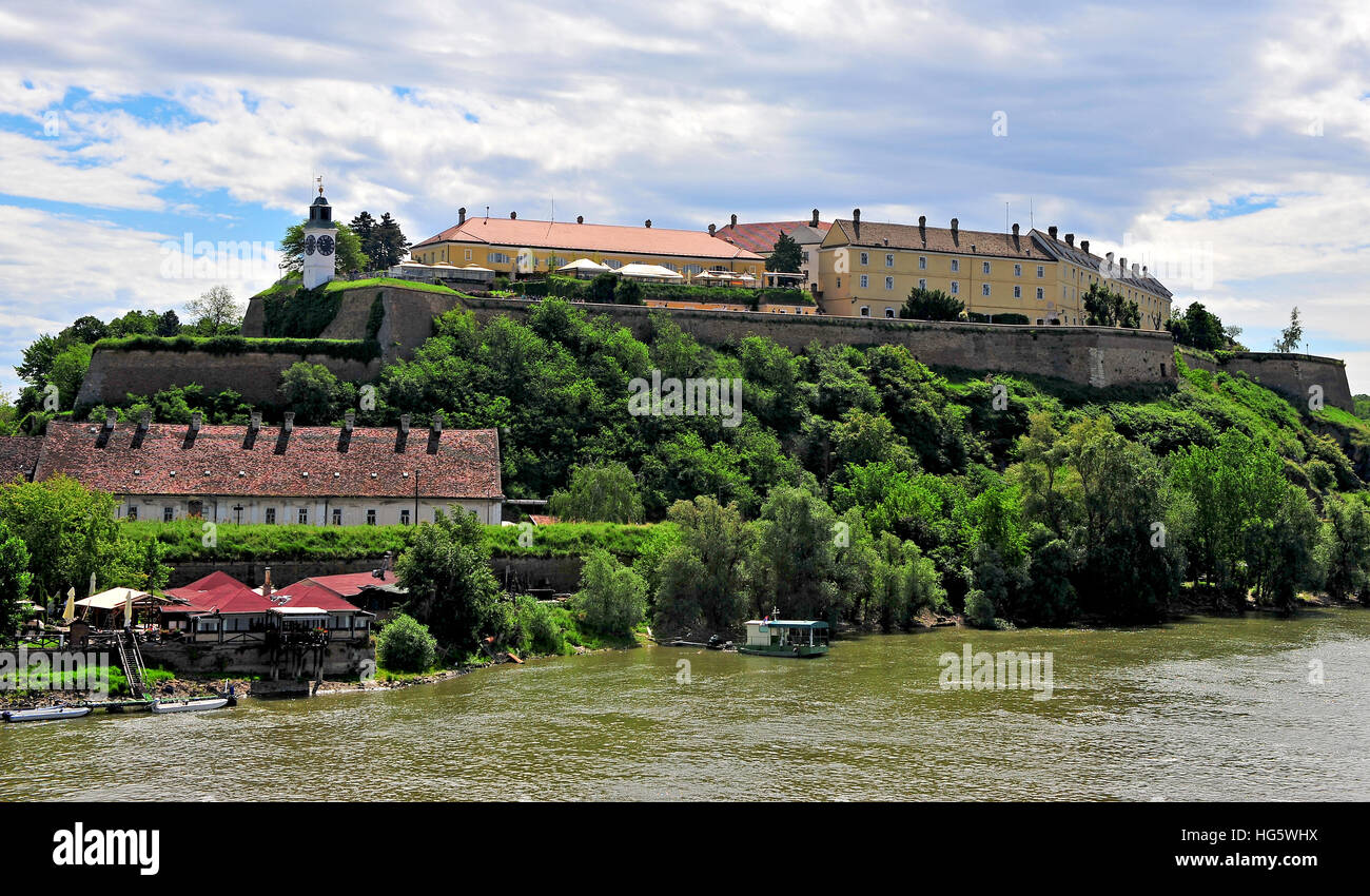Panoramic view of Petrovaradin castle, Novi Sad, Serbia Stock Photo - Alamy