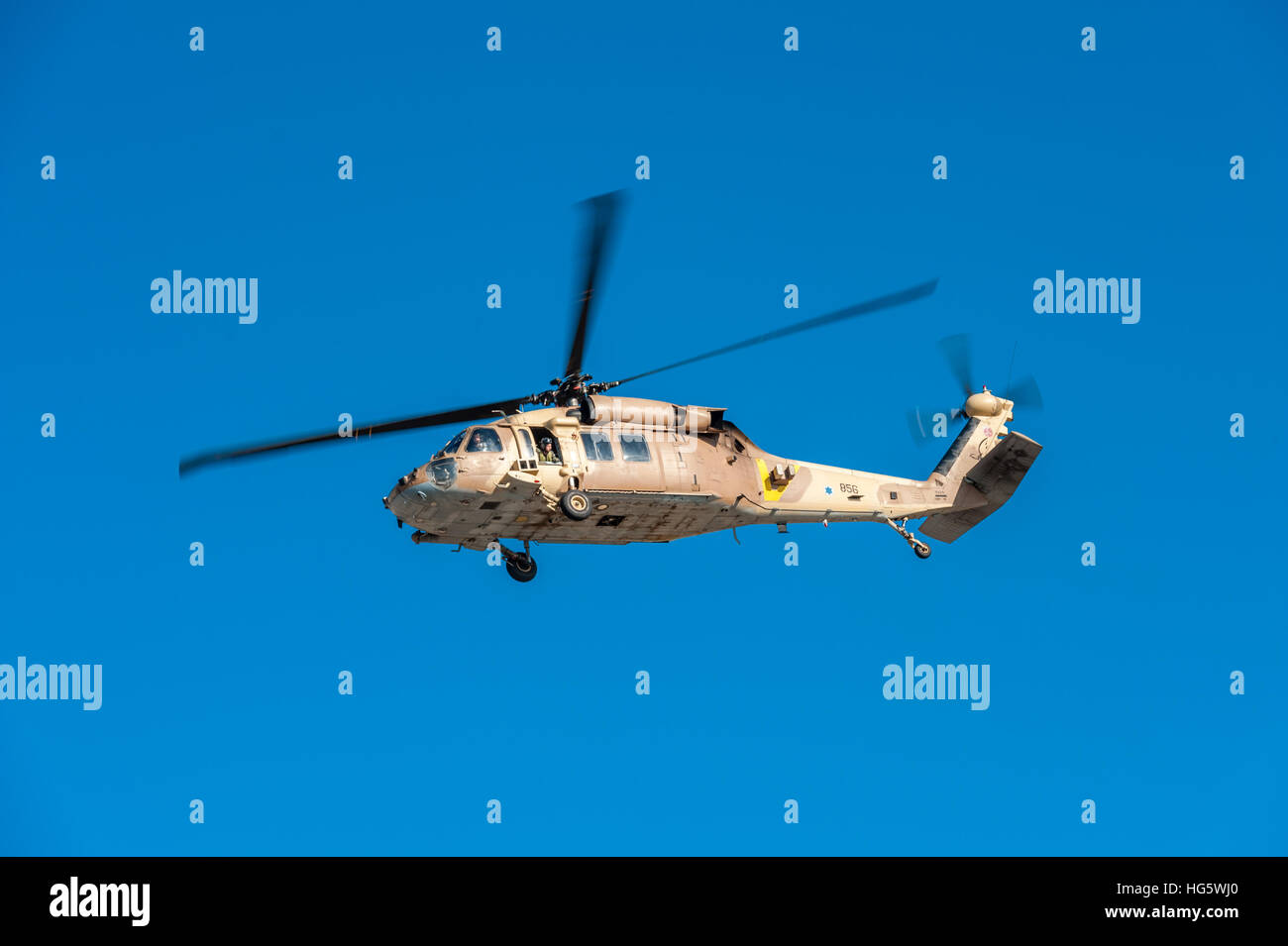 Israel, IDF, Sikorsky UH-60 Black Hawk helicopter Stock Photo - Alamy