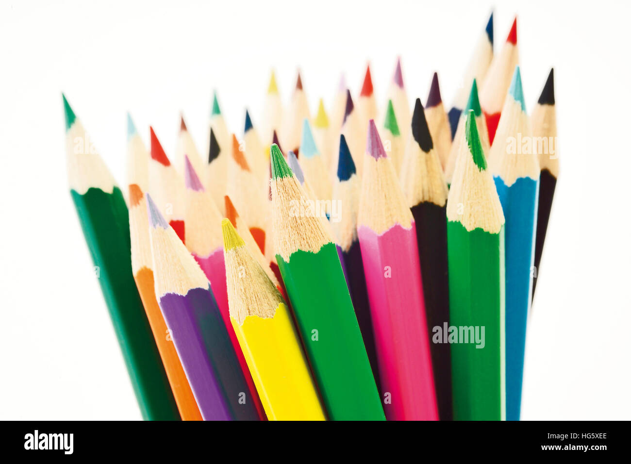 Colouring pencils (pencil crayons Stock Photo - Alamy