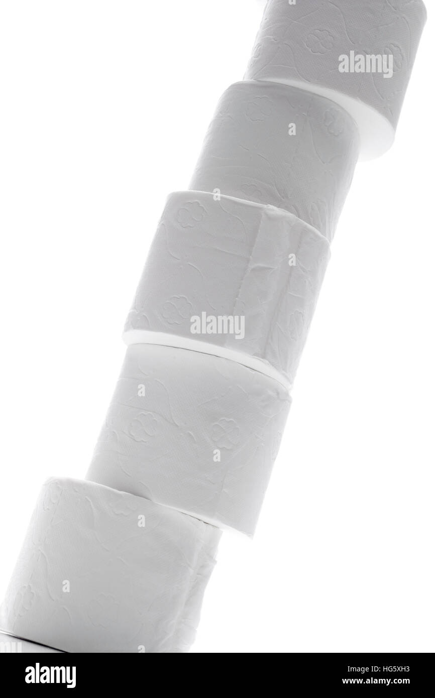 Multiple rolls of paper towel, kitchen rolls Stock Photo - Alamy