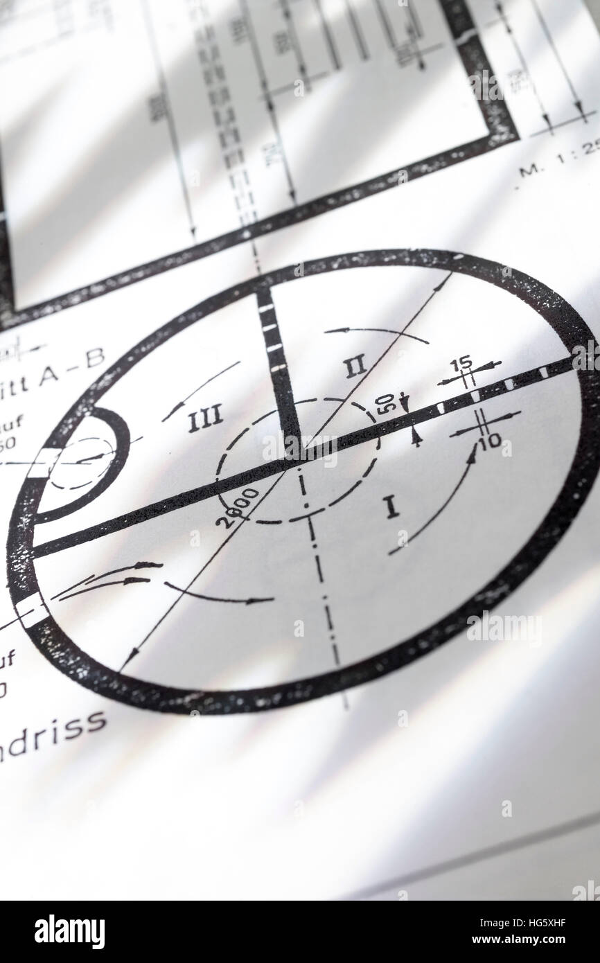 Architectural design construction plans hi-res stock photography and ...