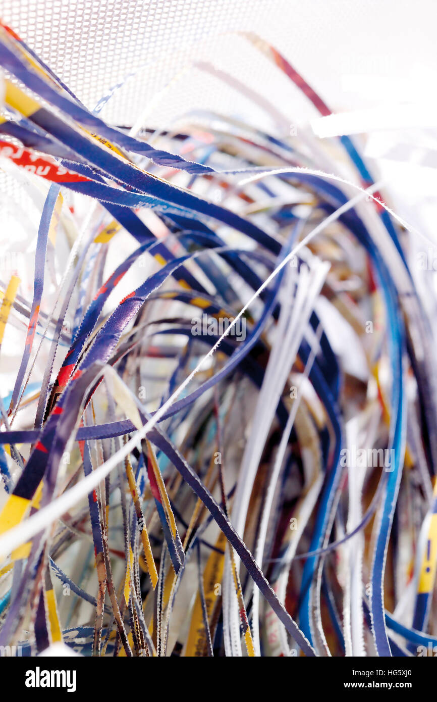 Shredded files hi-res stock photography and images - Alamy