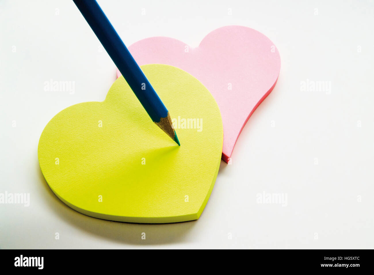 Heart shaped marker hi-res stock photography and images - Alamy