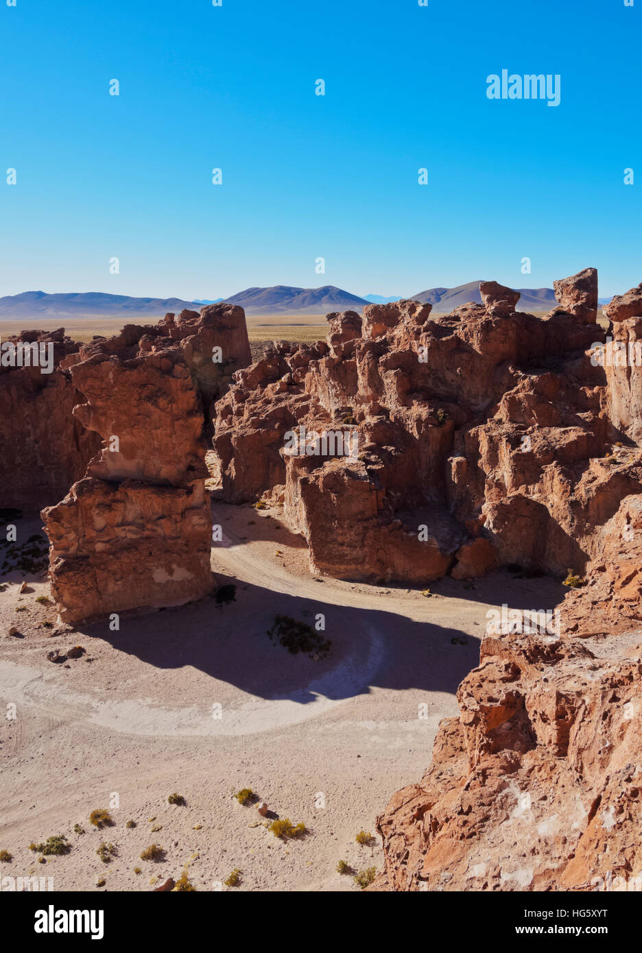Bolivia, Potosi Departmant, Nor Lipez Province, Valle de las Rocas ...