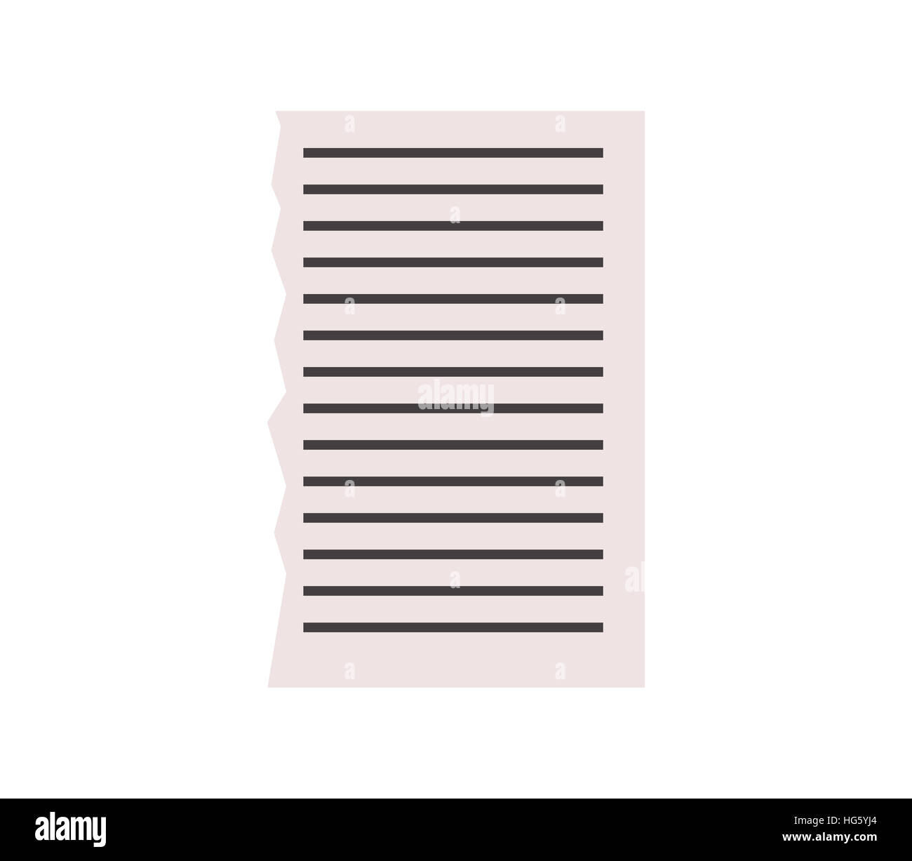 Icon torn paper sheets Stock Photo - Alamy