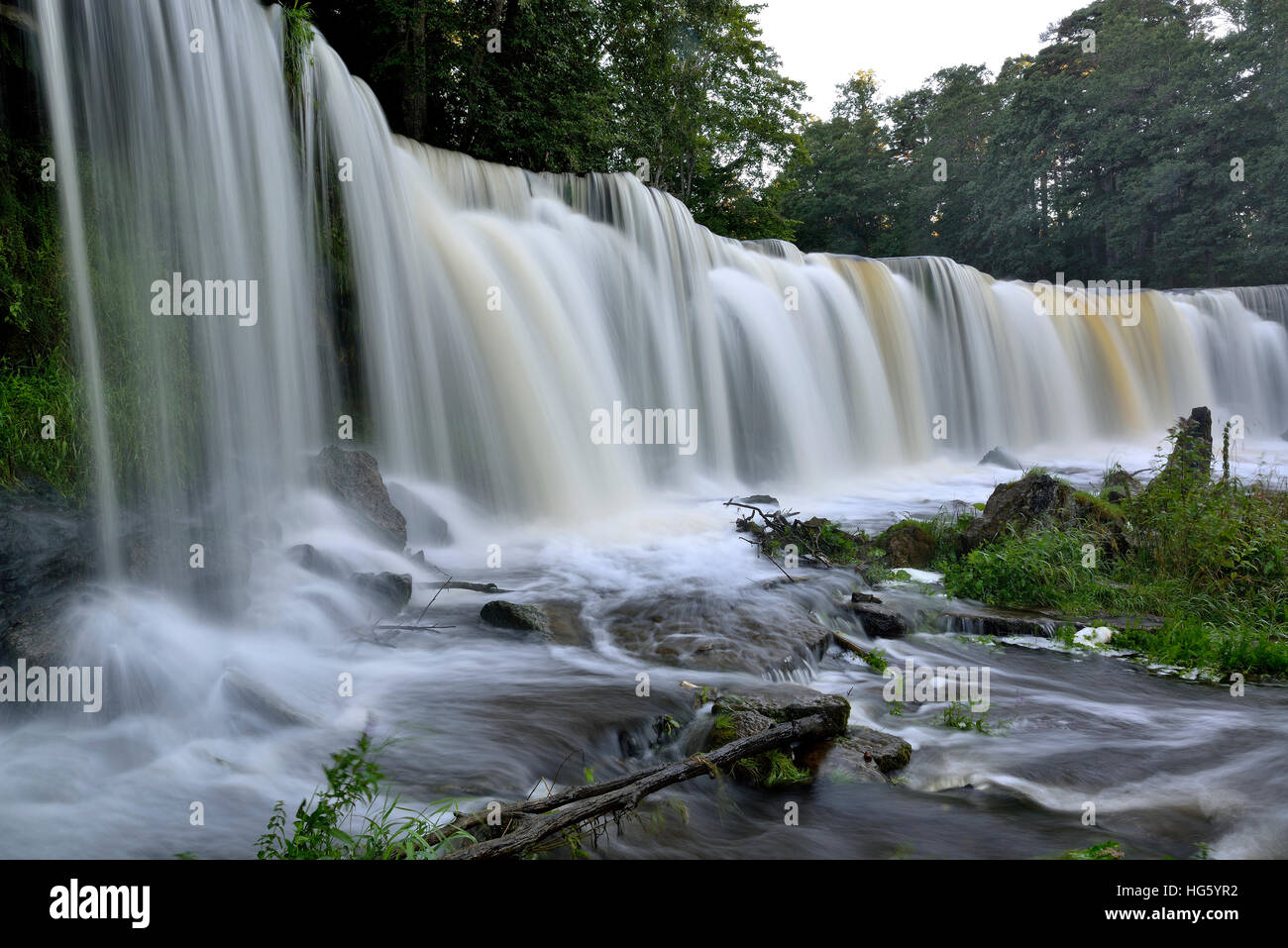 Keila waterfall, Estonia Stock Photo - Alamy
