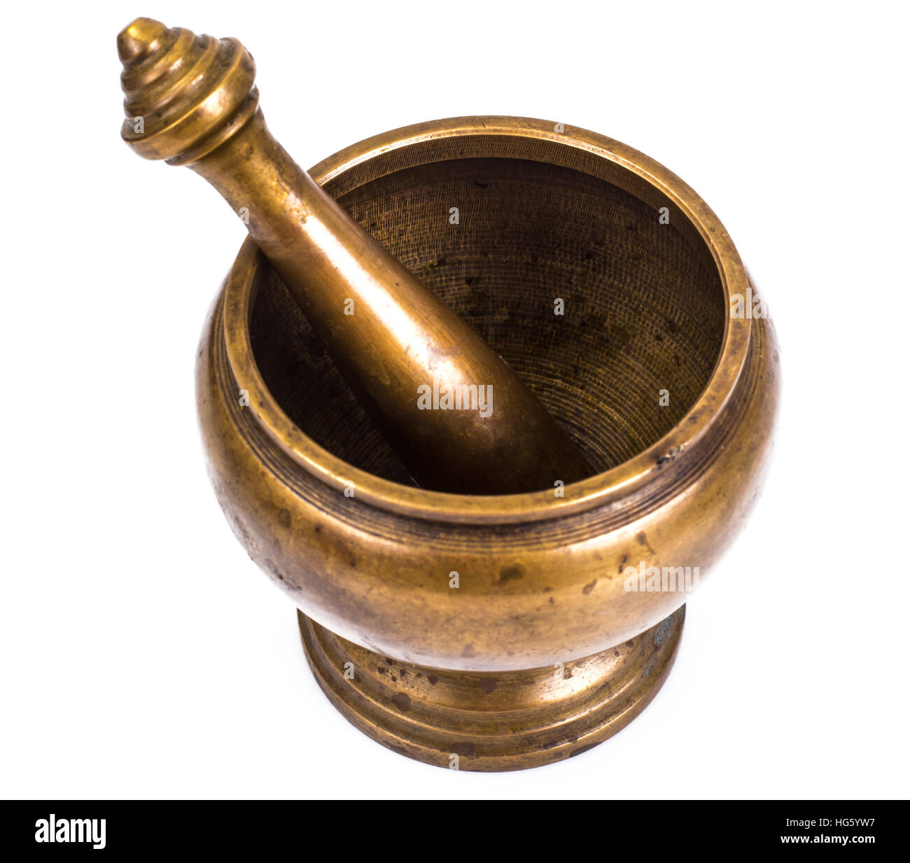 Indian brass mortar hi-res stock photography and images - Alamy