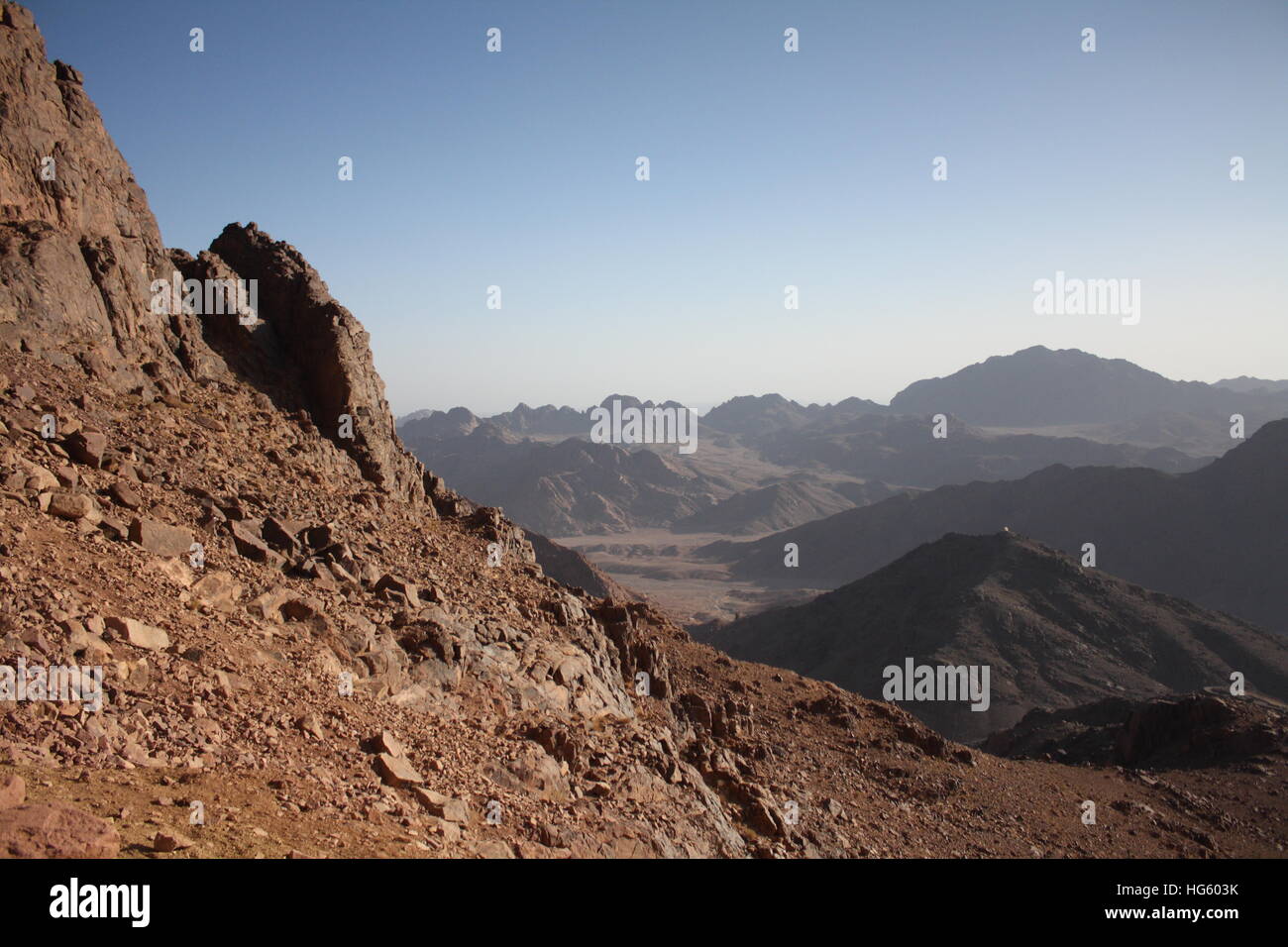 The beautiful desert mountains in Sinai, Egypt Stock Photo - Alamy