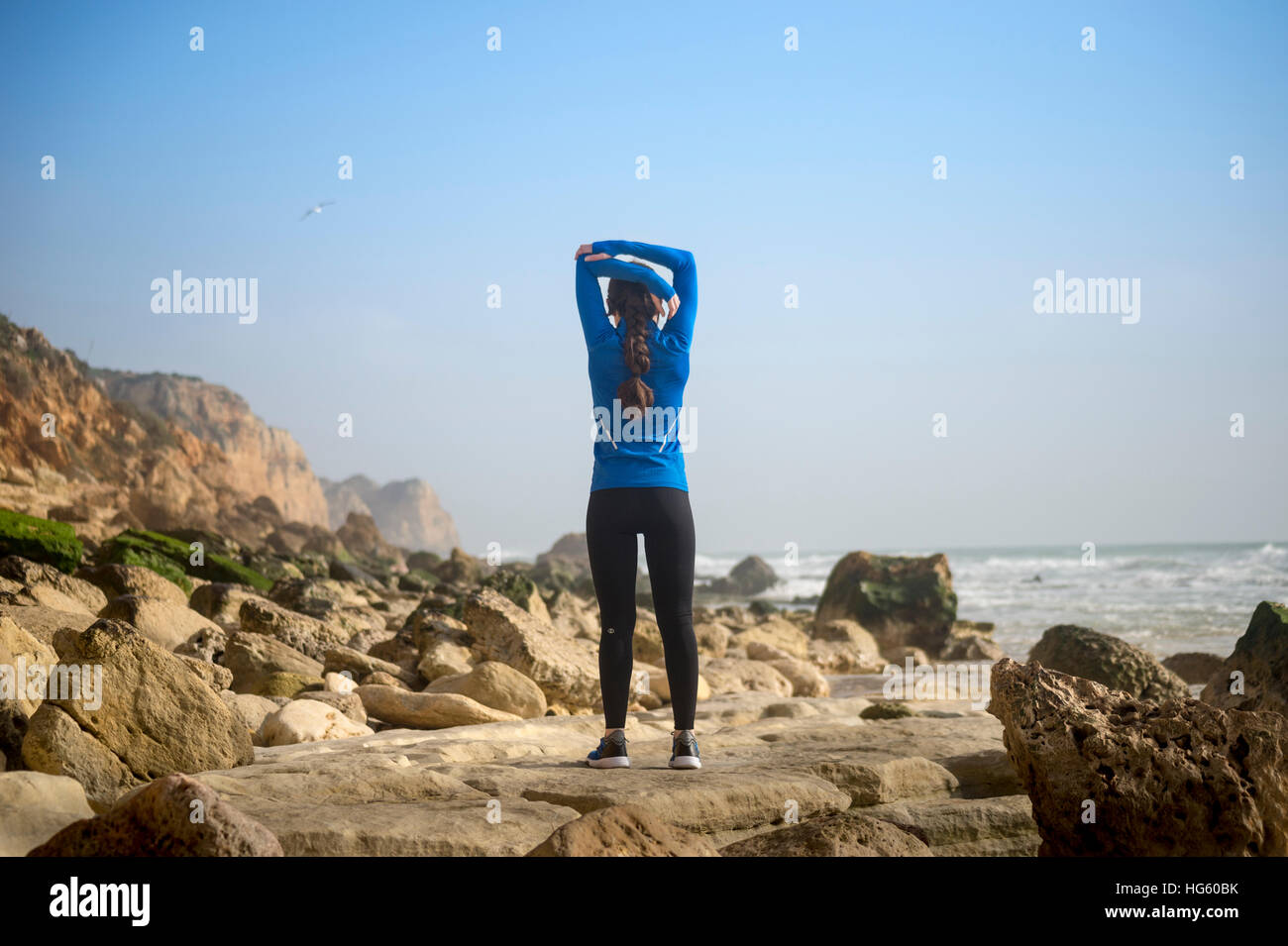 Fitness beach hi-res stock photography and images - Alamy