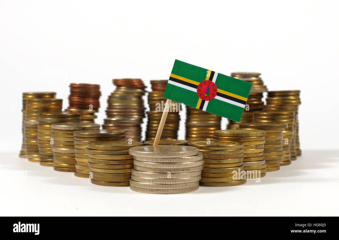 Dominica waving flag hi-res stock photography and images - Alamy