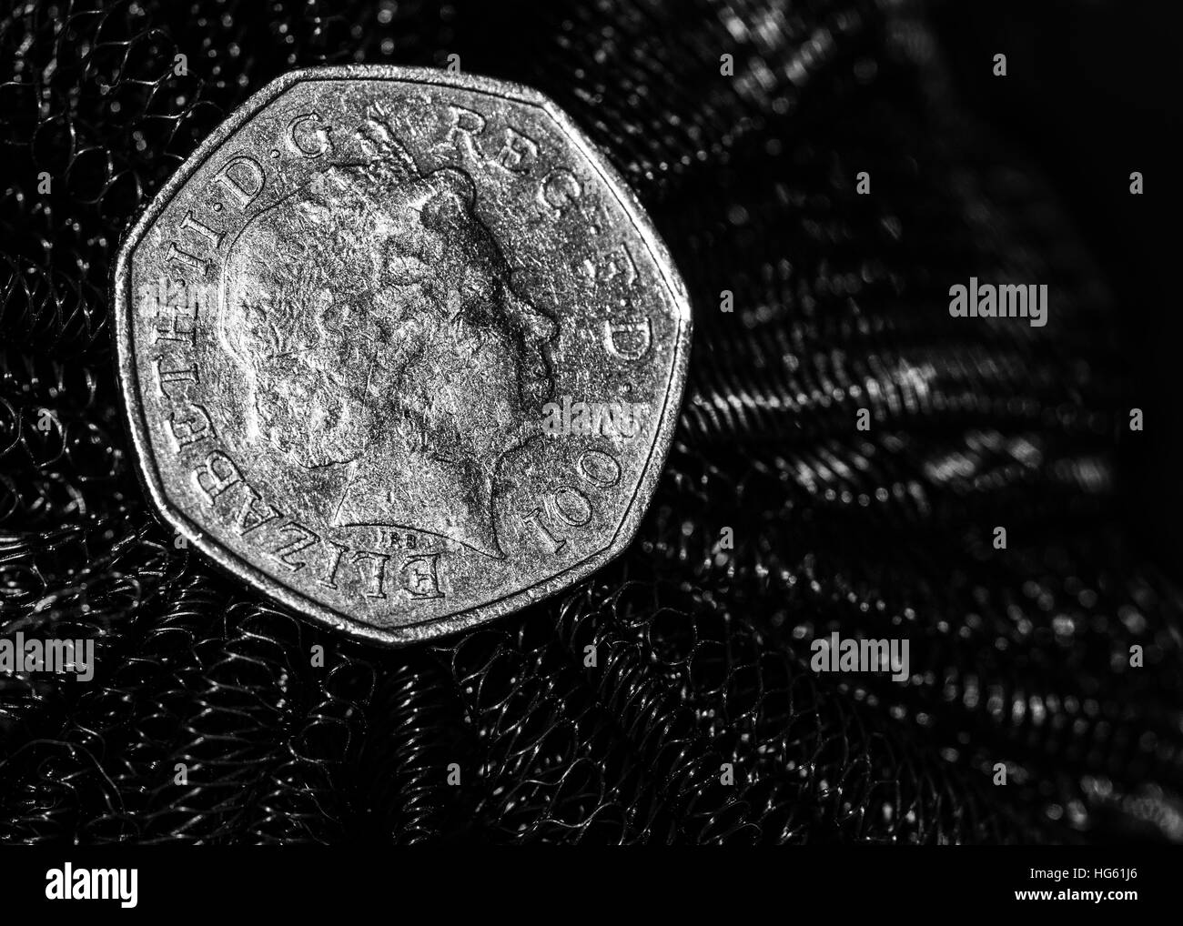 50p coin hi-res stock photography and images - Alamy