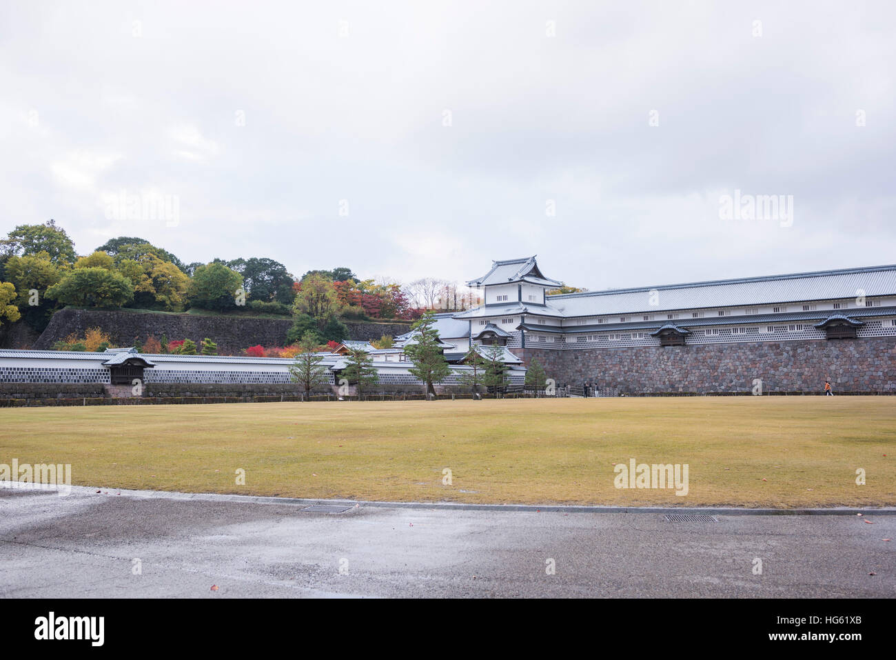 Kanazawa Castle, Kanazawa City, Ishikawa Prefecture, Japan Stock Photo ...