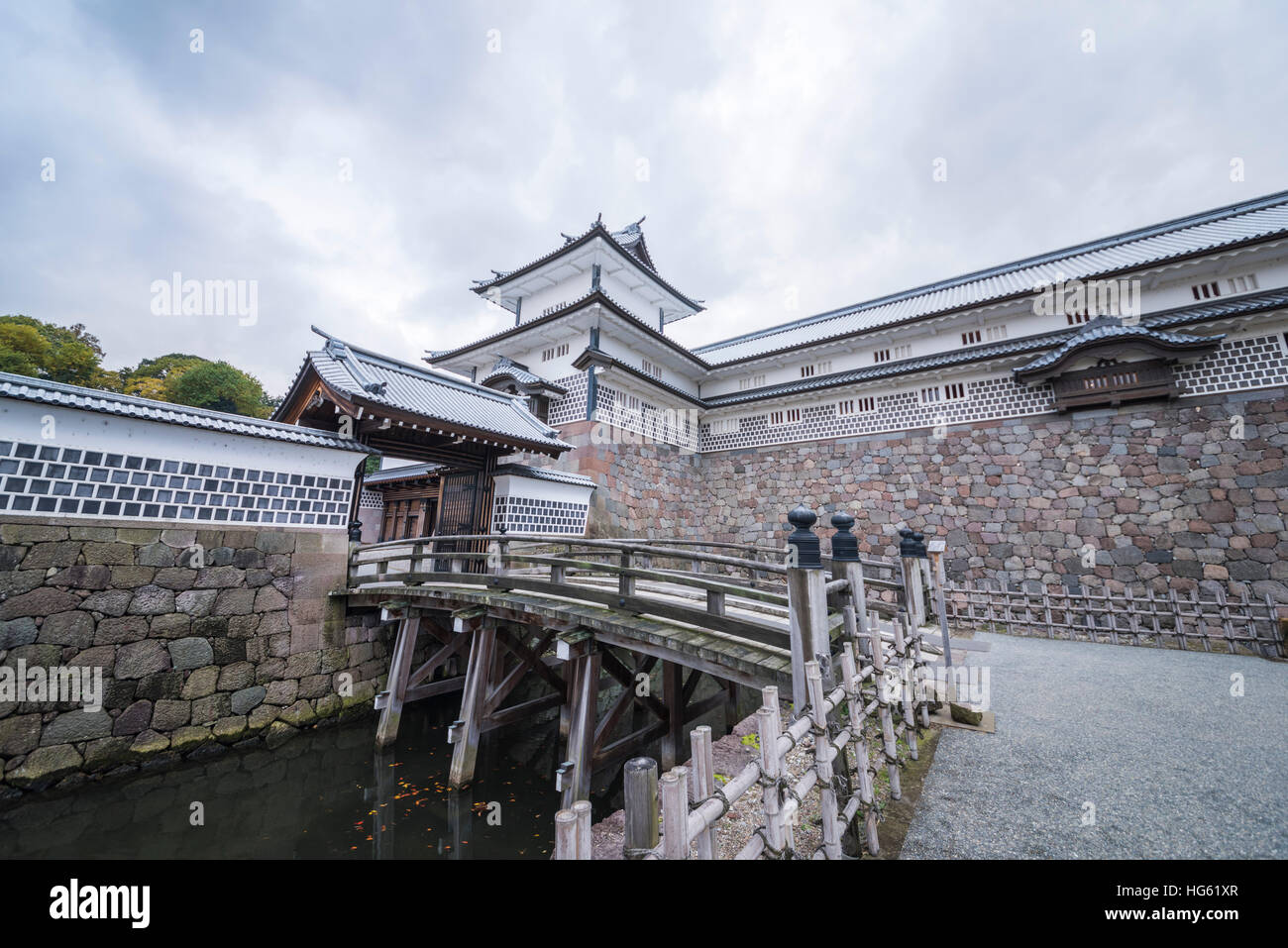 Kanazawa Castle, Kanazawa City, Ishikawa Prefecture, Japan Stock Photo ...