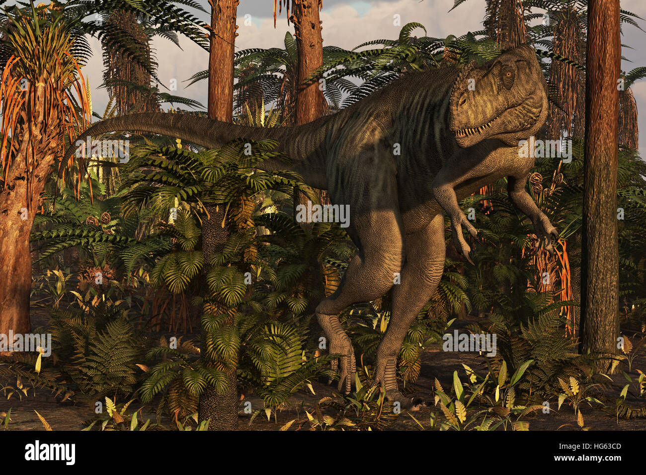 T Rex Vs Megalosaurus