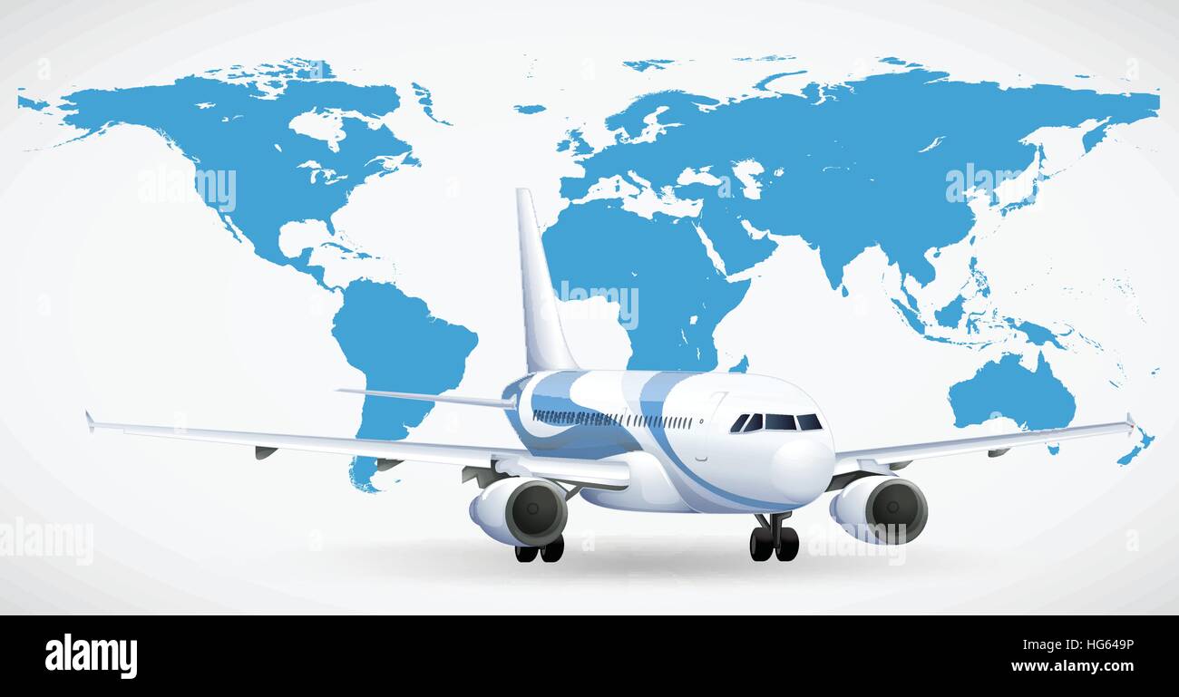 Blue atlas Stock Vector Images - Alamy