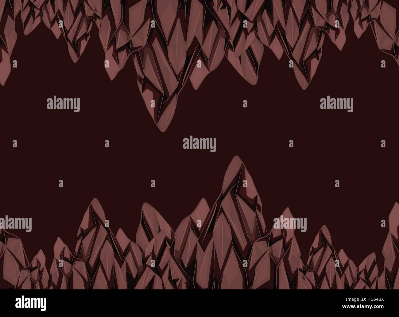 Background design with brown rocks illustration Stock Vector Image ...