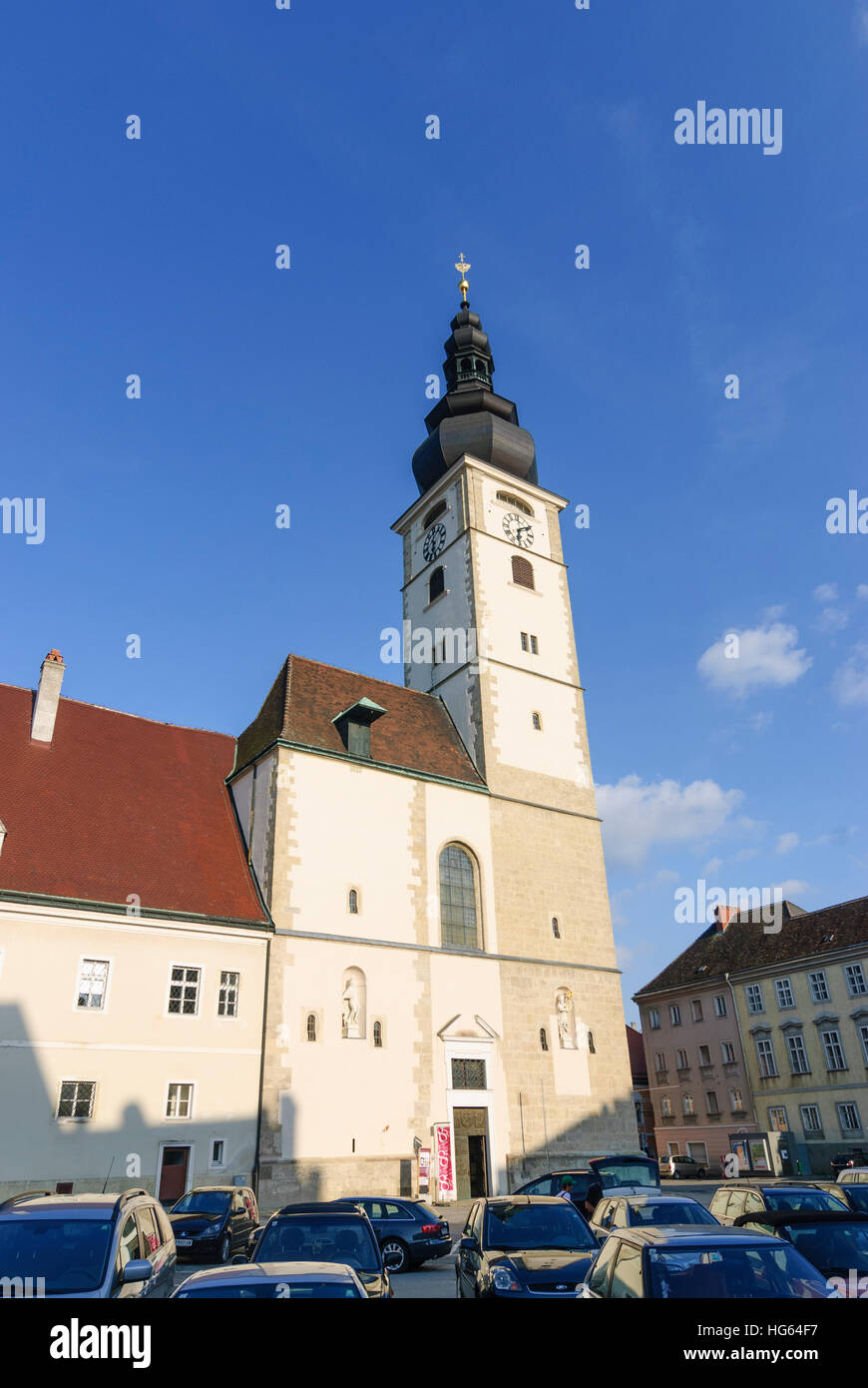 St. Pölten: cathedral, Mostviertel, Niederösterreich, Lower Austria ...