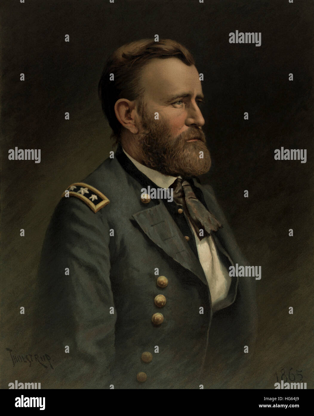 Military General Painting High Resolution Stock Photography and Images ...