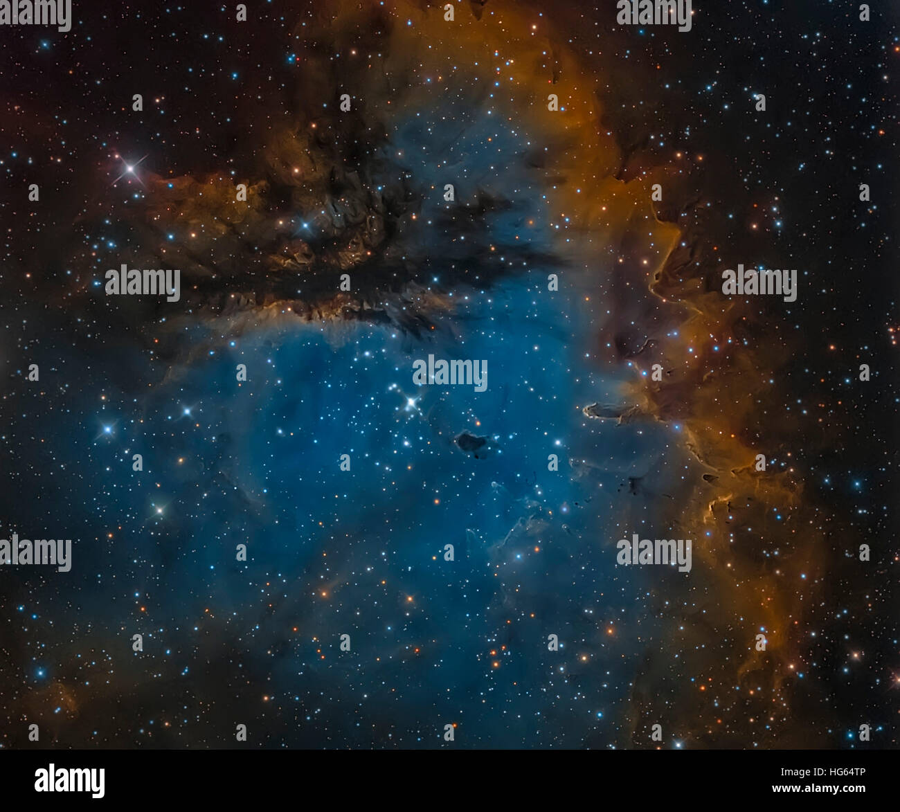Pacman nebula hi-res stock photography and images - Alamy