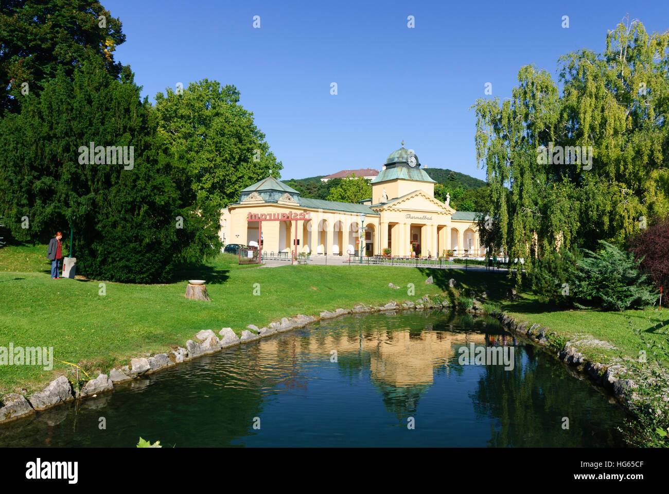 Bad Vöslau: Thermal spa, Wienerwald, Vienna Woods, Niederösterreich ...