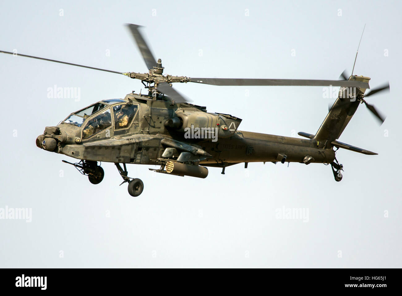 U.S. Army Europe AH-64D Apache helicopter Stock Photo - Alamy