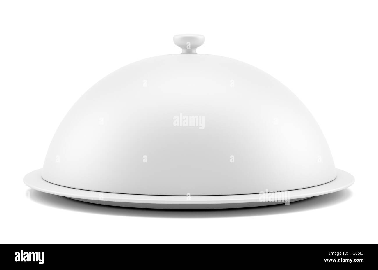 Closed cloche, isolated Stock Photo - Alamy