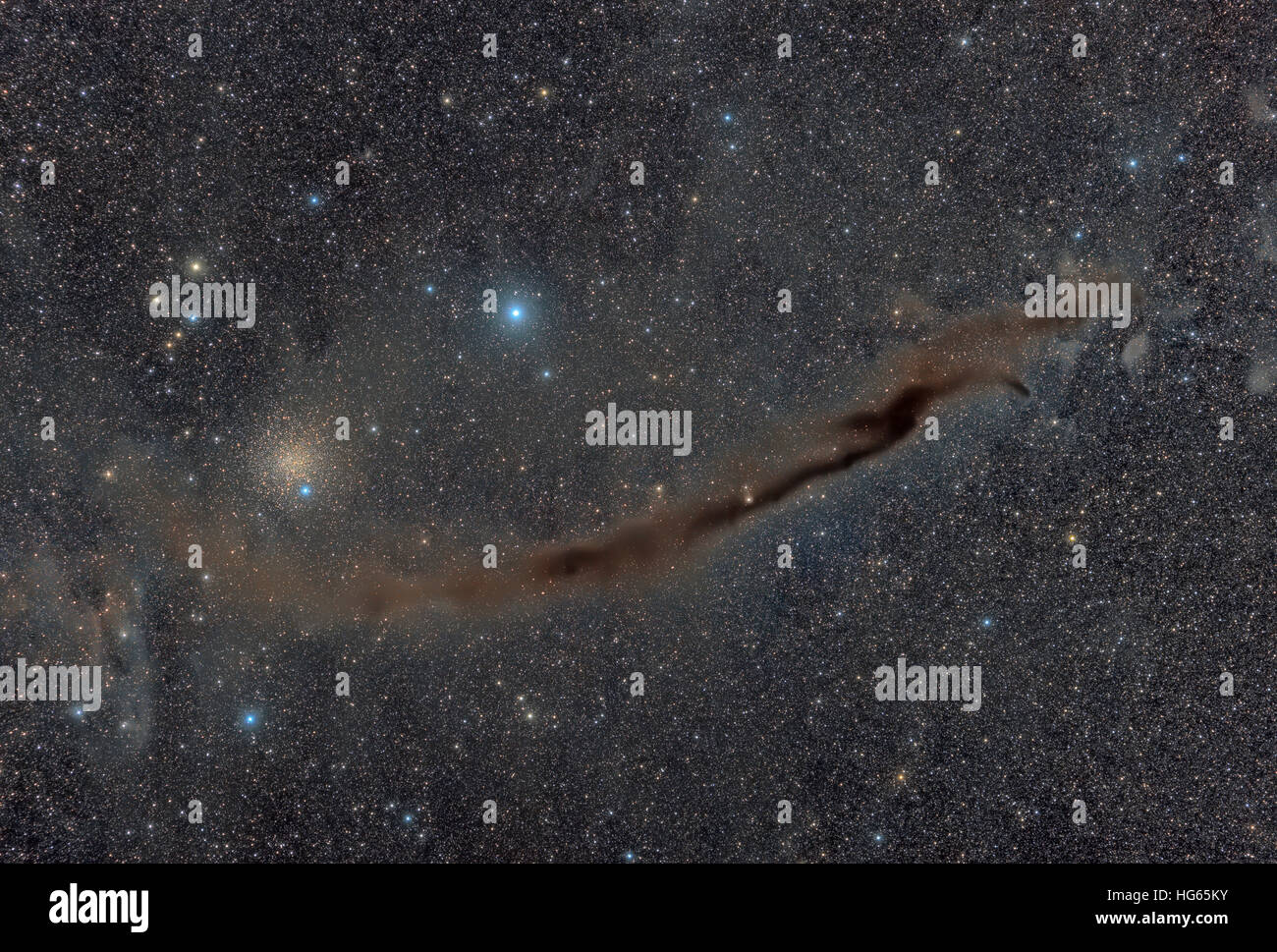 Dark Doodad Nebula Stock Photo - Alamy