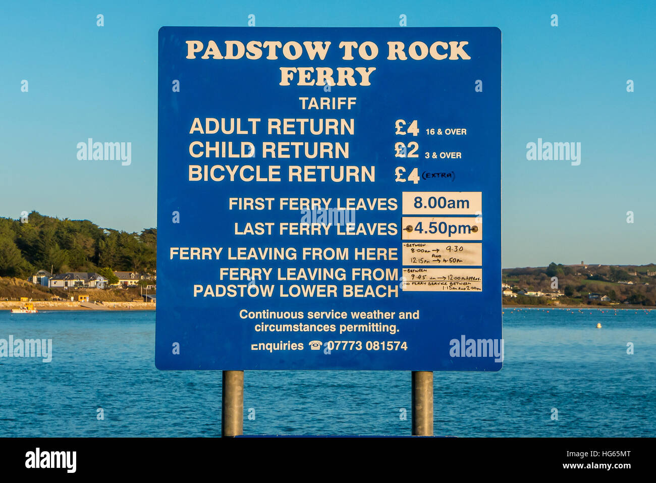 The ferry between Rock and Padstow in Cornwall Stock Photo - Alamy