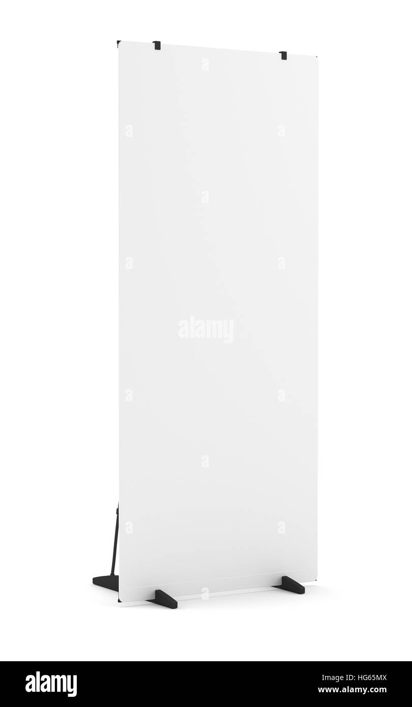 Trade show booth banner Black and White Stock Photos & Images - Alamy