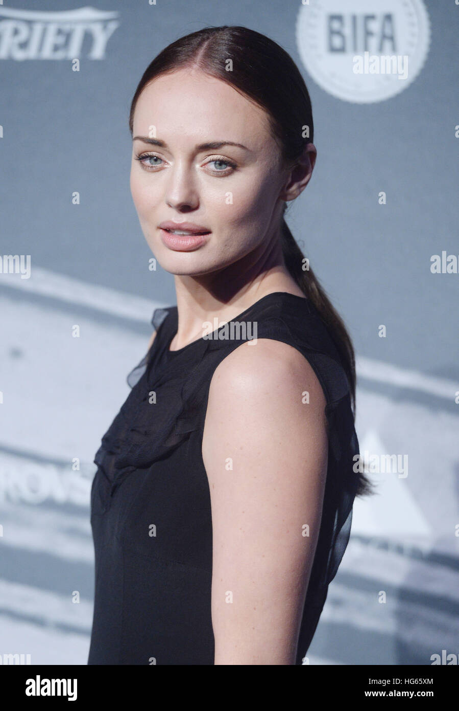 Laura Haddock attending the British Independent Film Awards 2016, at ...