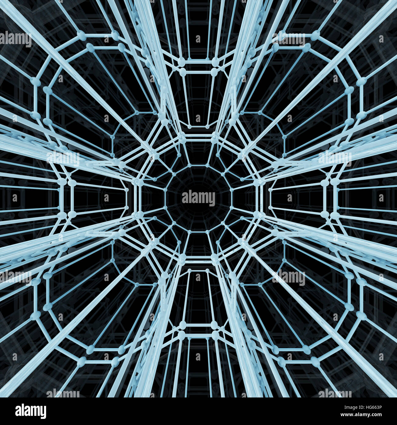 Abstract geometric pattern. Network connection Stock Photo - Alamy