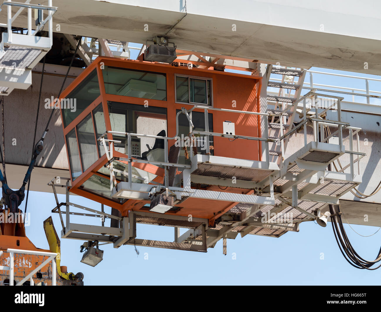 Harbor Terminal Container Stock Photo - Alamy