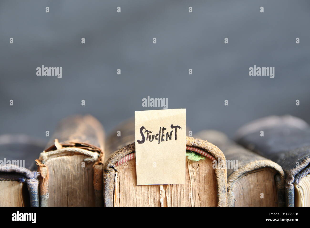 student tag, education background, soft focus Stock Photo - Alamy
